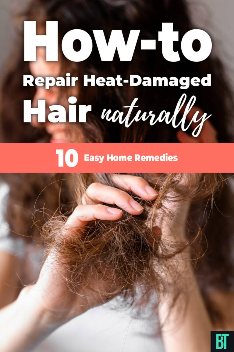 How to Repair Heat-Damaged Hair Naturally: 10 Easy Home Remedies ...